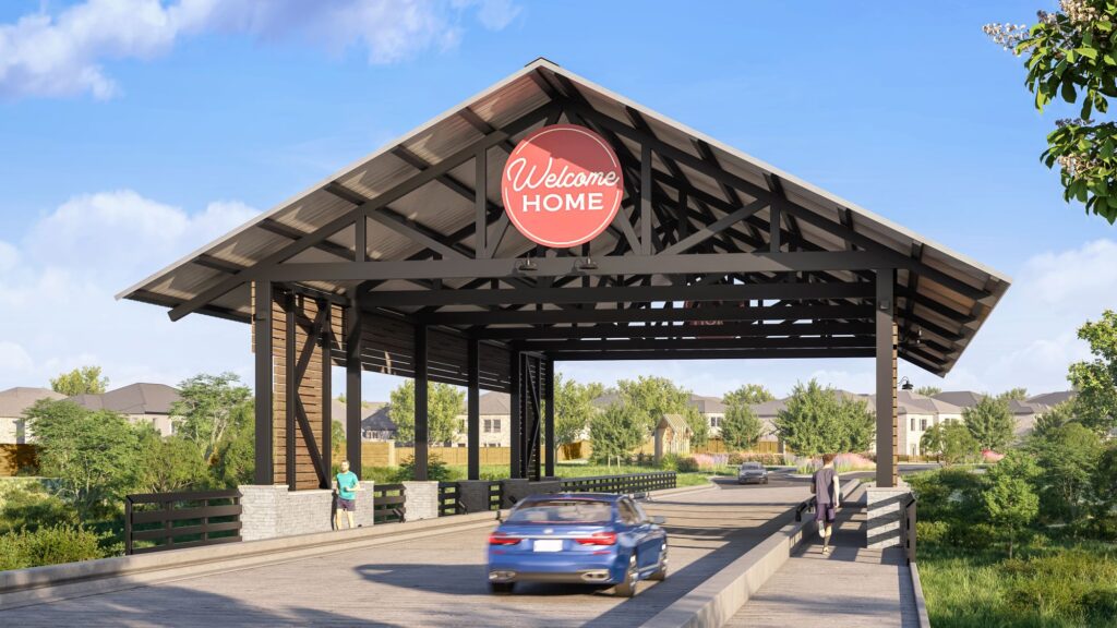 New Construction Homes in Justin at the Treeline Community